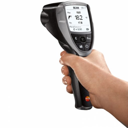 Test Teknik – testo 835 T1 İnfrared Termometre (50:1)