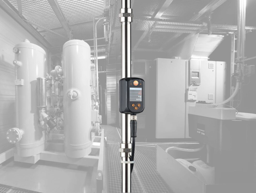 Test Teknik – testo 6451 - Basınçlı Hava Debimetresi DN15 (½“)